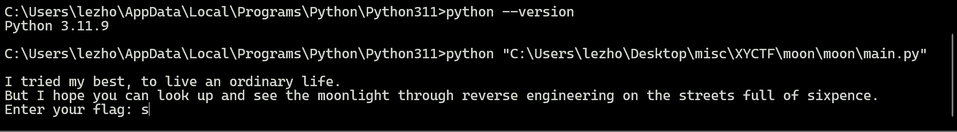 XYCTF--moon--pyd文件逆向_pyd逆向生成py文件-CSDN博客