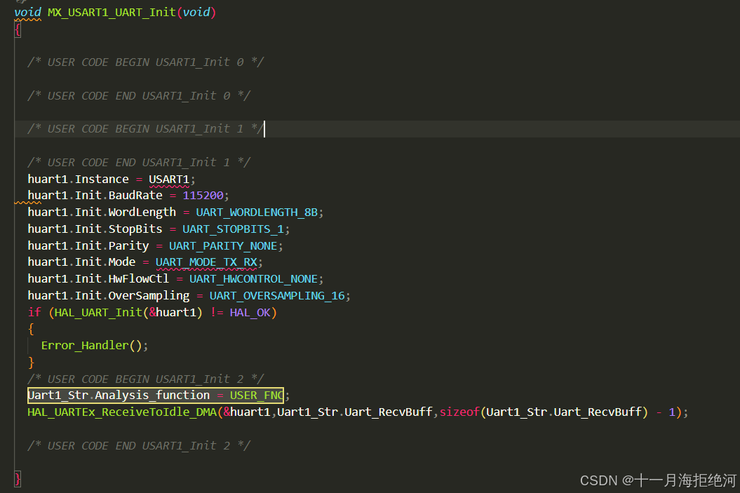 STM32: USART + DMA + Idle 中断 + Modbus 通用解析函数_stm32 modbus dma-CSDN博客