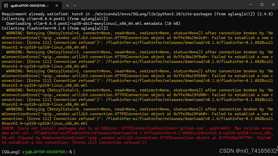 使用 SGLang本地部署Deepseek R1_sglang部署deepseek-CSDN博客
