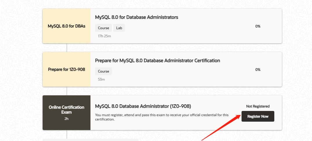 MySQL免费考试报考流程详解_mysql ocp考试流程-CSDN博客