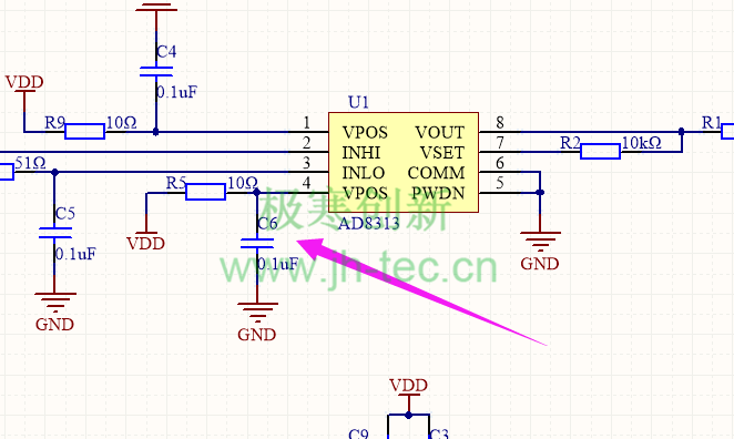 AD8313对数放大器原理图/PCB-CSDN博客