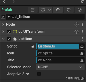 CocosCreator 之 ScrollView组件拓展分享：List、ListItem_cocos虚拟列表-CSDN博客