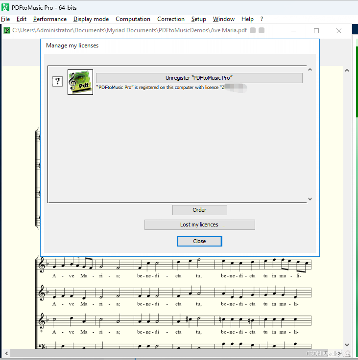 PDFtoMusic Pro 2.1.0h -PDF TO 乐谱-CSDN博客