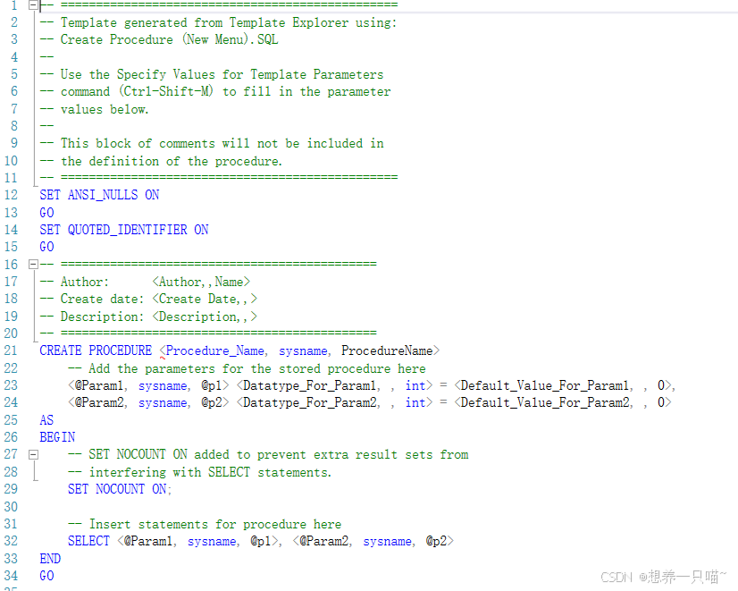 Sqlserver 存储过程个人总结sqlserver 存储过程学习 Csdn博客