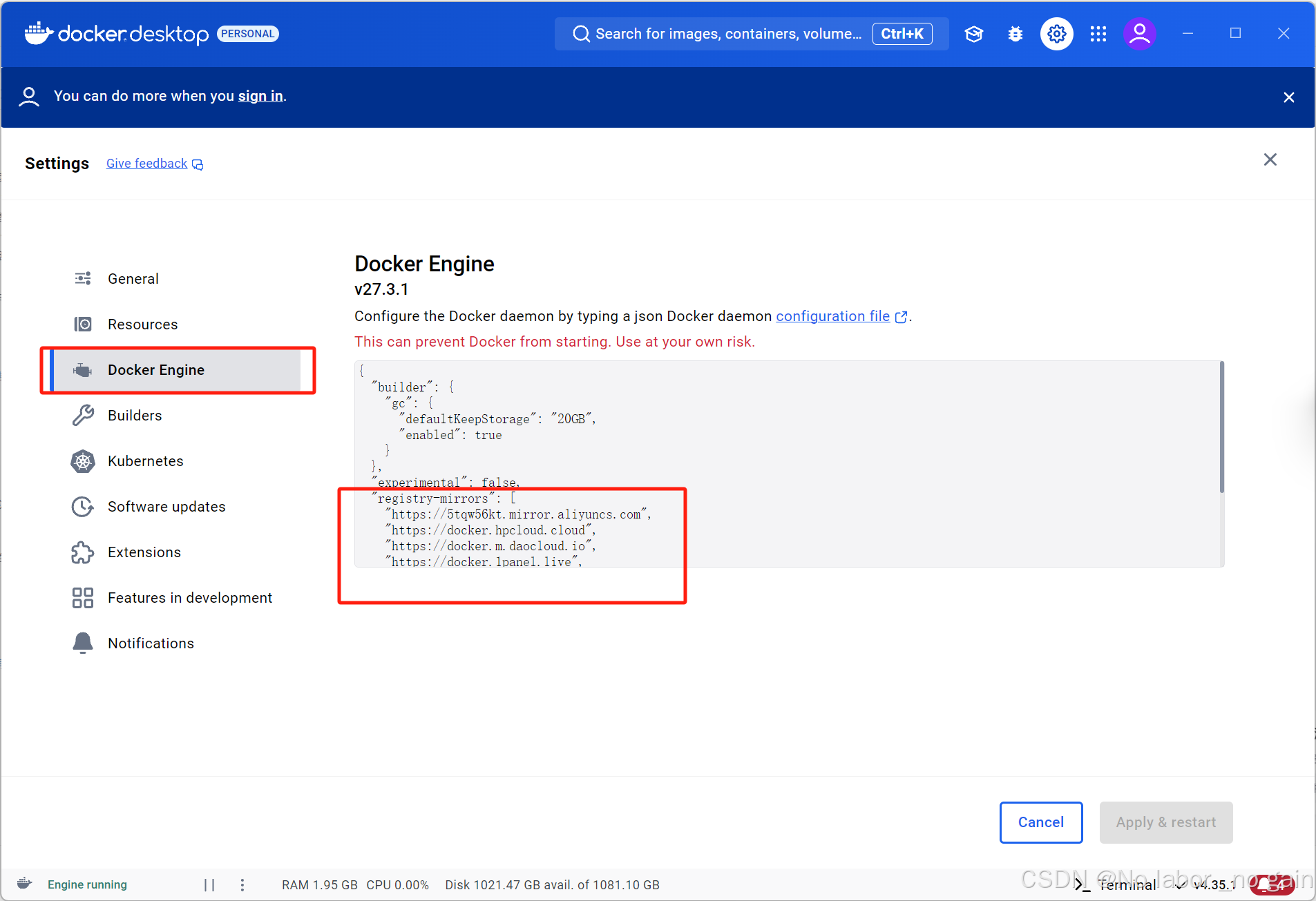 《详细教程：教你在 Windows 电脑上安装并使用 Docker》_windows docker.io-CSDN博客