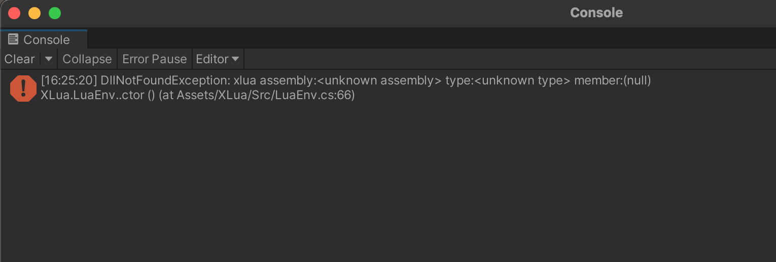 Unity集成XLua以及Mac平台遇到的一些问题_xlua mac-CSDN博客