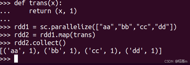 手把手教你玩转Spark RDD的常用操作_spark rdd基本操作-CSDN博客
