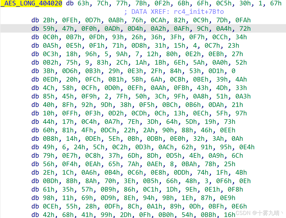 CTF-re --变种密码分析(RC4、TEA、AES)_rc4变种-CSDN博客