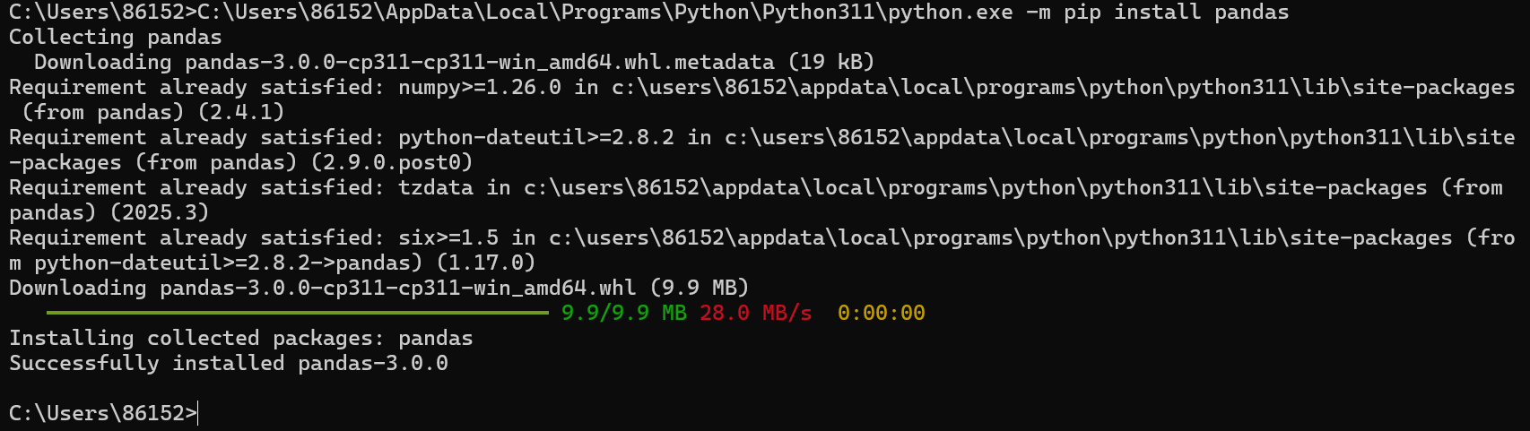 开始机器学习的准备步骤——Python如何安装相关第三方库：numpy、Pandas、Matplotlib、Scipy、sklearn等。-CSDN博客