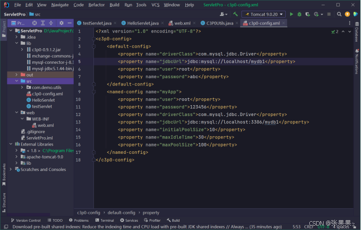 后端 | Javaweb项目配置环境_java web.xml配置访问后端-CSDN博客
