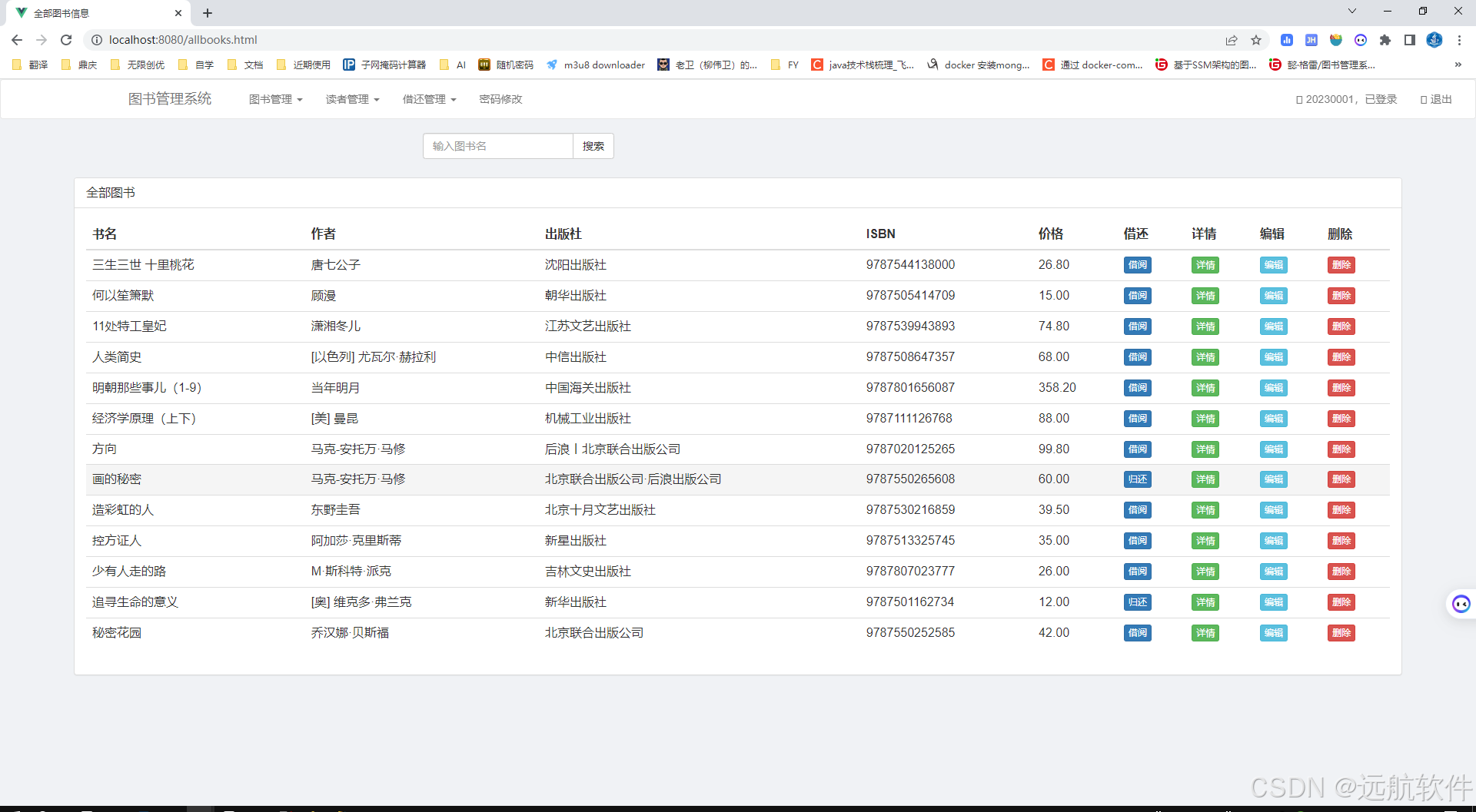 基于Spring+Servlet+Mysql+Maven+JDBC图书管理系统_modelandview.addobject-CSDN博客