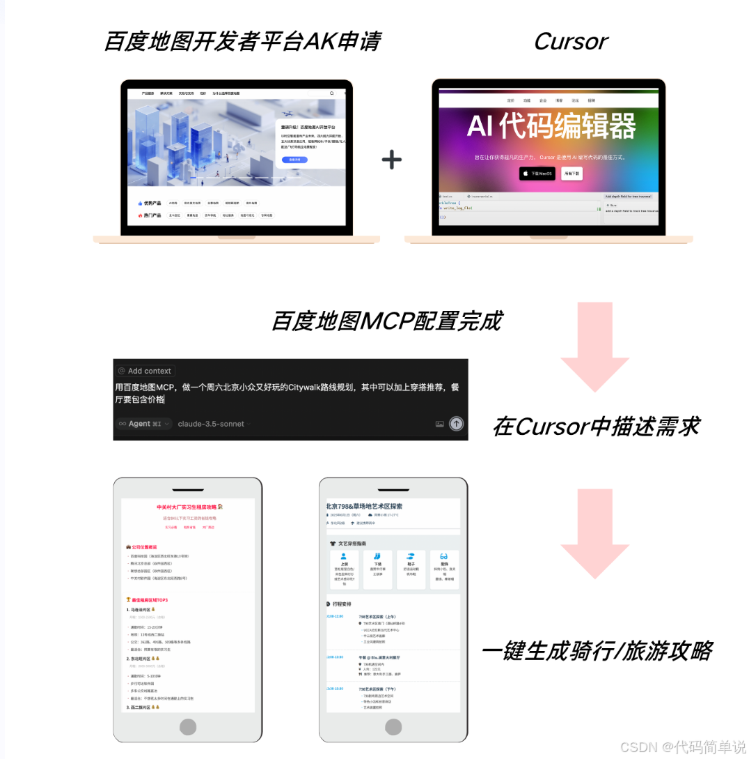 Cherry Studio接入百度地图MCP协议的方法 MCP协议接入、百度地图API、Cherry Studio教程、Cursor智能体配置、AiHubMix API、Claude调用地图 ...