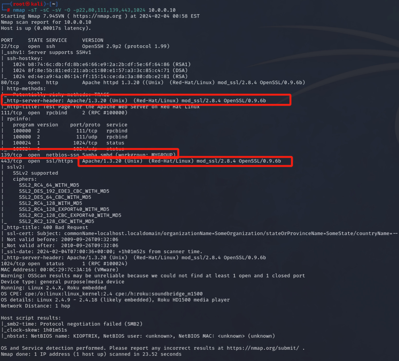 001-靶场-kioptrix-level1-CSDN博客