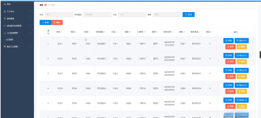 Django计算机毕业设计辖区重点人口情报采集与管理系统python源码程序lw远程部署 Csdn博客