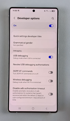 How to enable USB debugging on your Samsung Galaxy S25?_usb debug ...