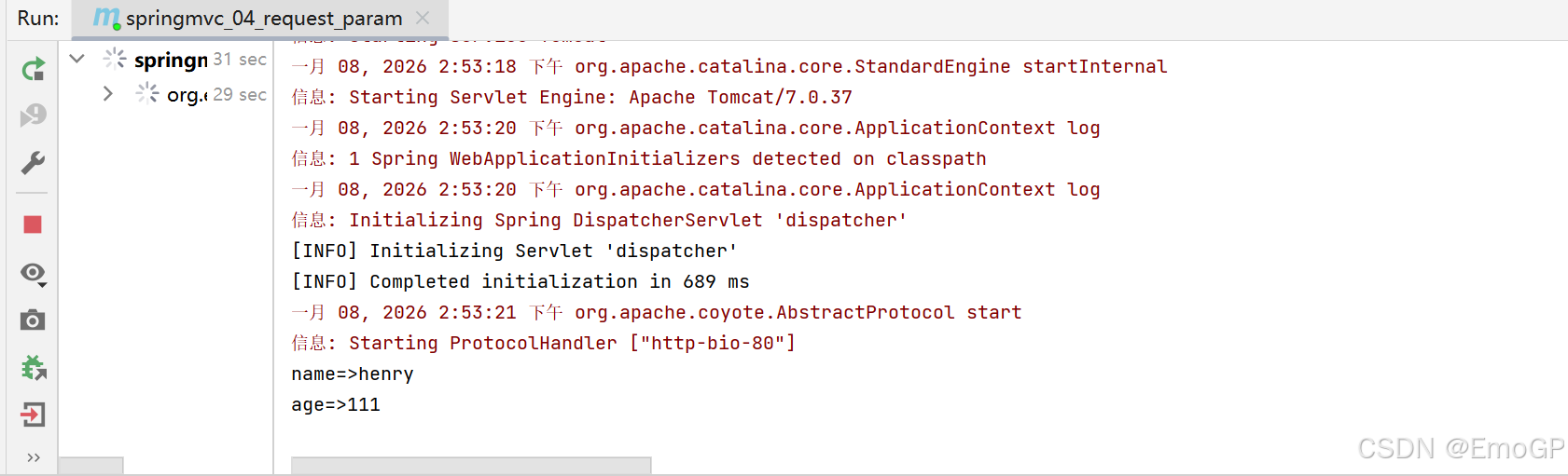 get请求与post请求发送普通参数-CSDN博客