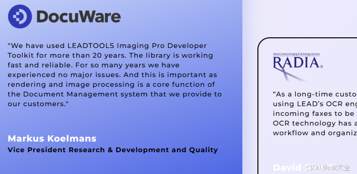 LEADTOOLS SDK V23 -2025更新版-CSDN博客