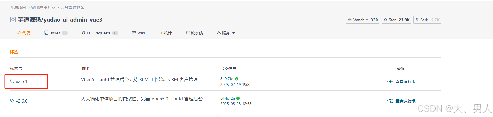ruoyi-vue-pro源码部署-CSDN博客
