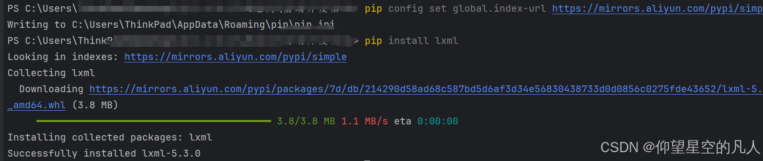 pycharm下载安装模块的时候出现ERROR: Exception:Traceback (most recent call last):_error: exception ...