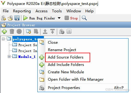 Polyspace静态测试小白入门指导_polyspace是什么软件-CSDN博客
