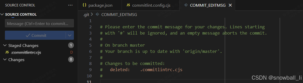 Vue3 Ts:commitlint 规范化git提交消息格式commitlint 规范 Csdn博客