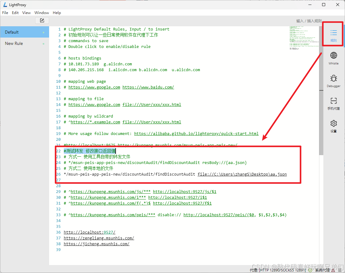 lightProxy抓包工具的基本使用-CSDN博客