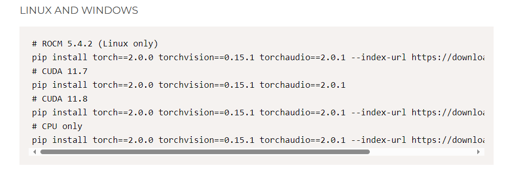 pip安装pytorch教程_pip install pytorch-CSDN博客