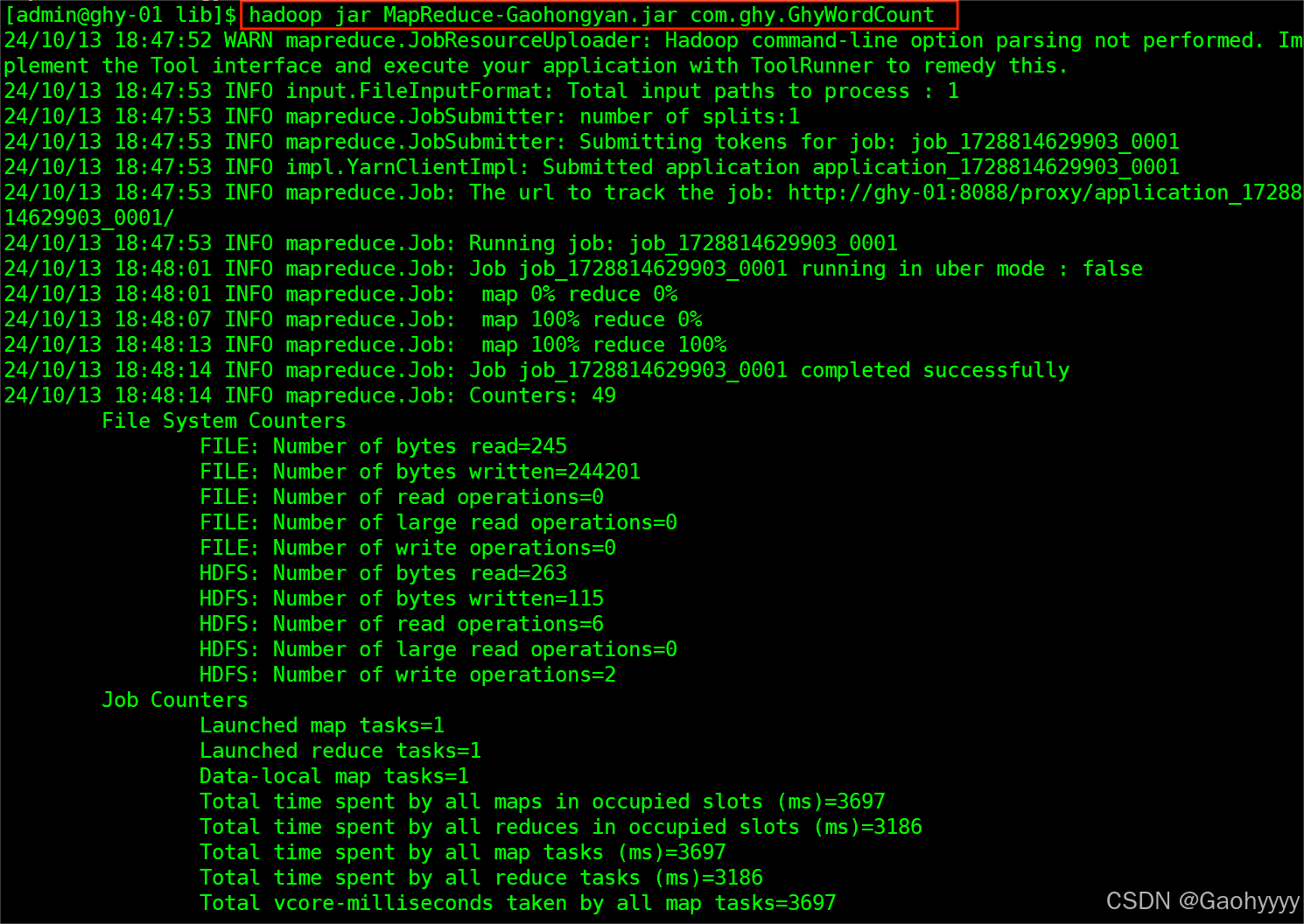 MapReduce应用_mapreduce搭建-CSDN博客