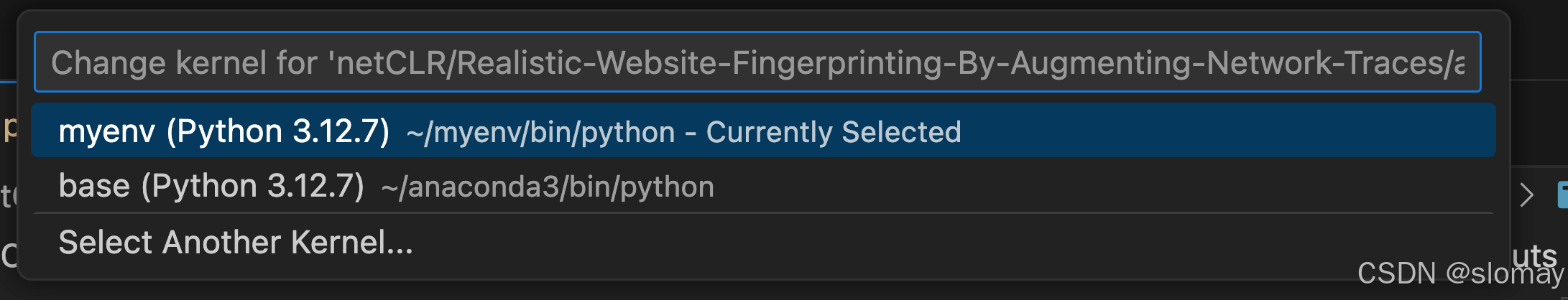 Vscode | 切换python环境vscode切换python环境 Csdn博客