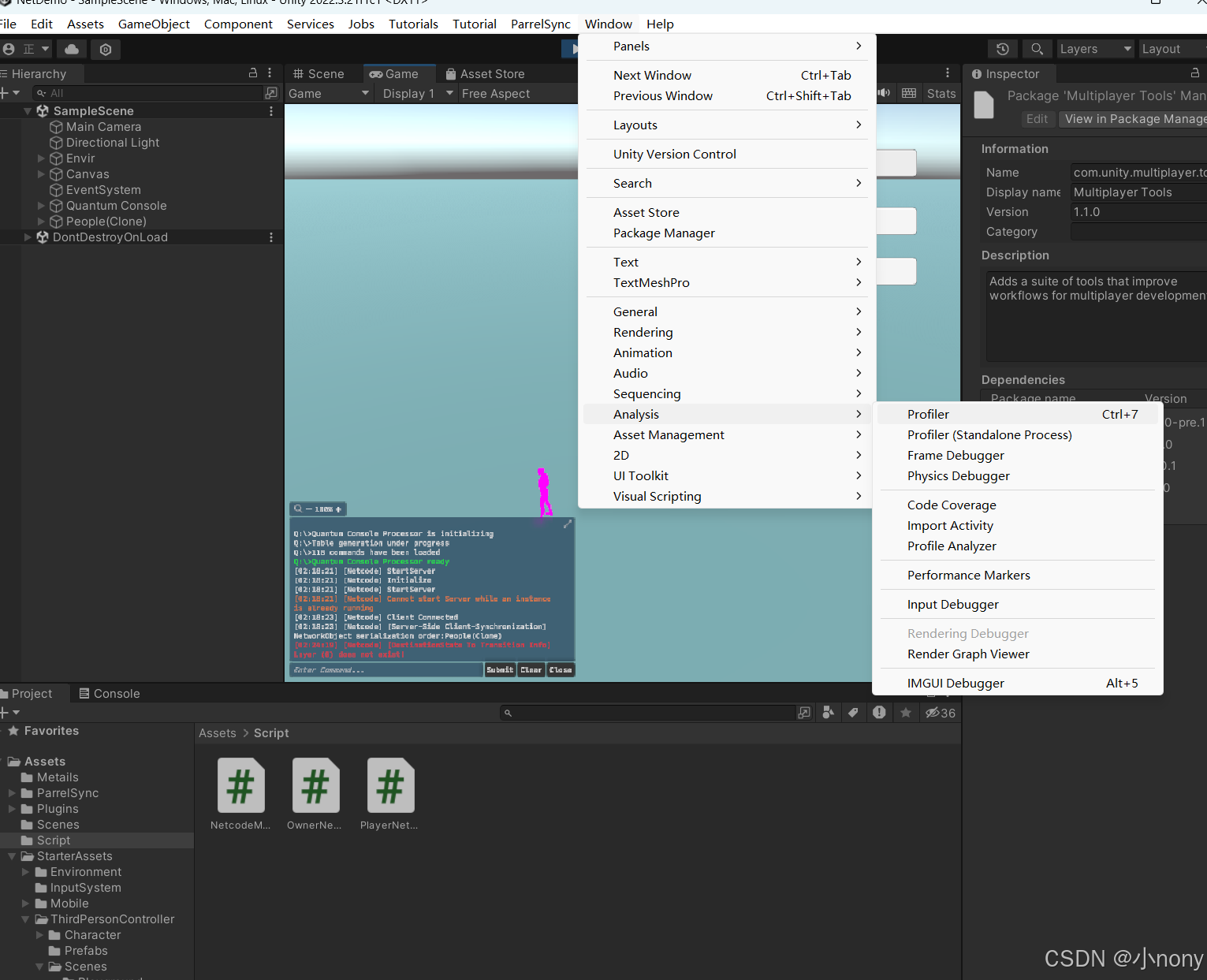 Unity_Netcode_unity netcode-CSDN博客