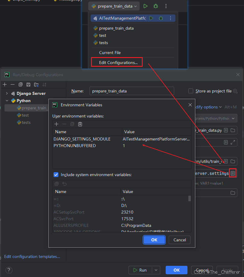 django.core.exceptions.ImproperlyConfigured: Requested setting ***, but settings are not confi ...