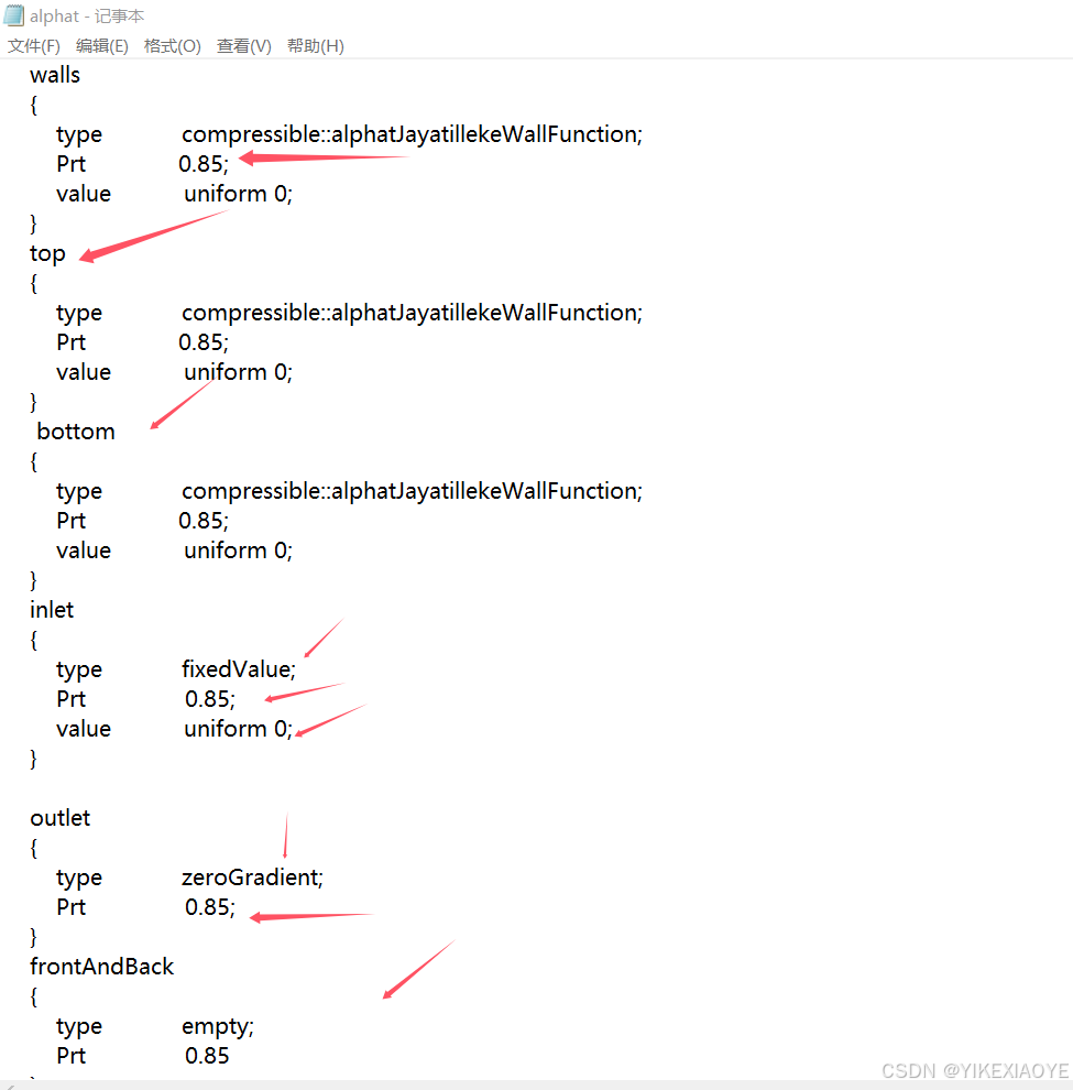 田东-OpenFOAM基础入门8学习笔记_openfoam nut文件-CSDN博客