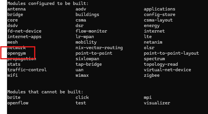 ns3和ns3-gym环境、ns3-ai环境的搭建-CSDN博客