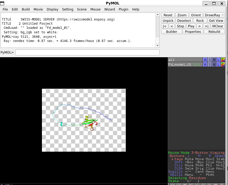pymol软件可视化蛋白质-CSDN博客
