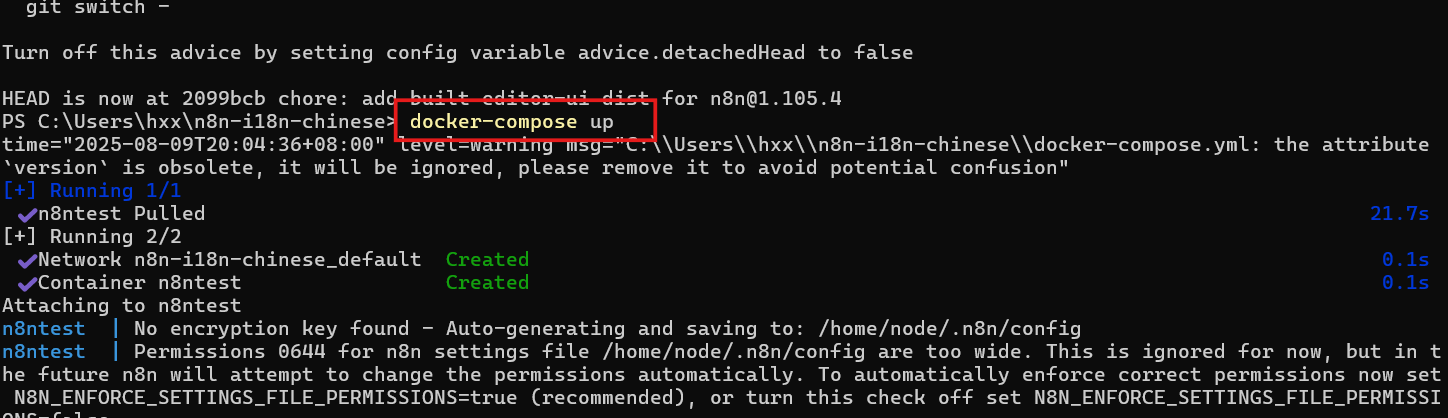 n8n汉化设置（docker-compose安装）_n8n docker compose-CSDN博客