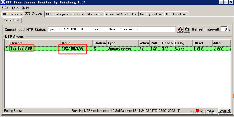 NTP Time Server使用_ntp time server monitor-CSDN博客
