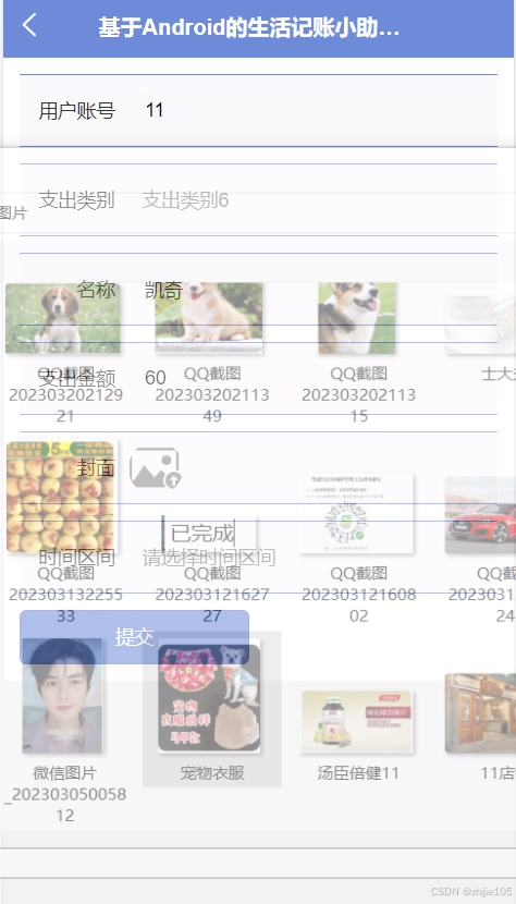 基于django+vue基于Android的生活记账小助手APP的设计与实现【开题报告+程序+论文】-计算机毕设_vue + django + android 记账-CSDN博客