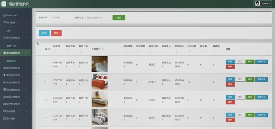 计算机毕业设计java酒店管理系统 基于java的酒店综合管理系统设计与实现 Java语言下的酒店智能管理系统开发 Csdn博客