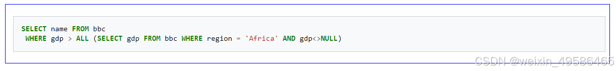 （自用）SQL学习笔记——SQLZOO_notice in the query given every goal is listed. if-CSDN博客