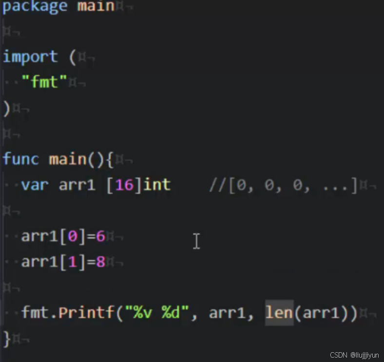 Golang 数组golang定义数组长度 Csdn博客