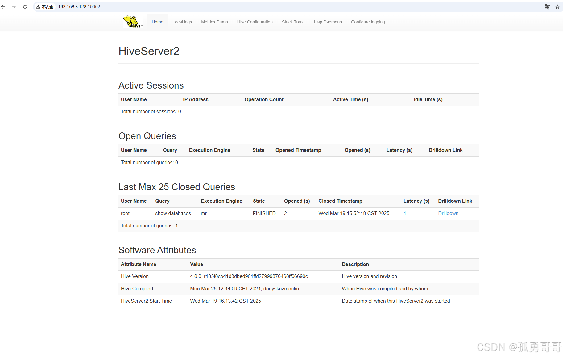 Hive4.0部署_hive4.0安装-CSDN博客