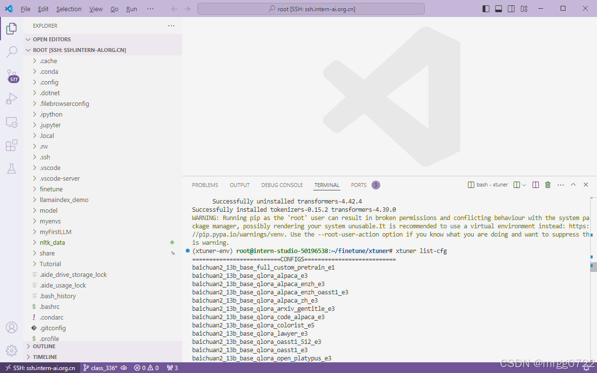 大模型InternLM闯关之L1G5000-CSDN博客