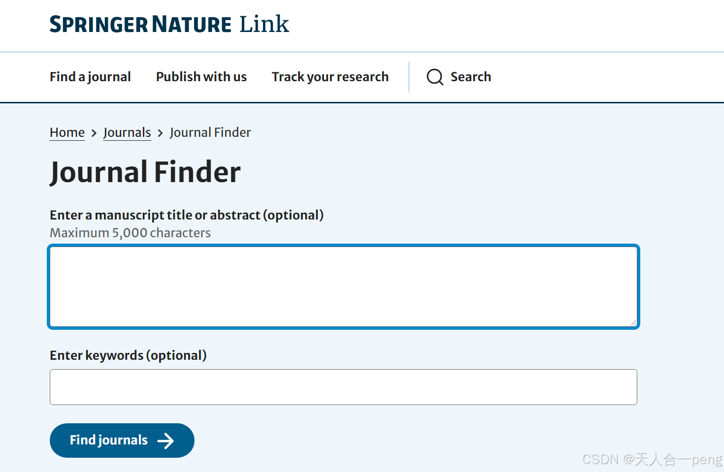 如何寻找适合的投稿SCI期刊2_find the right journal for your research-CSDN博客