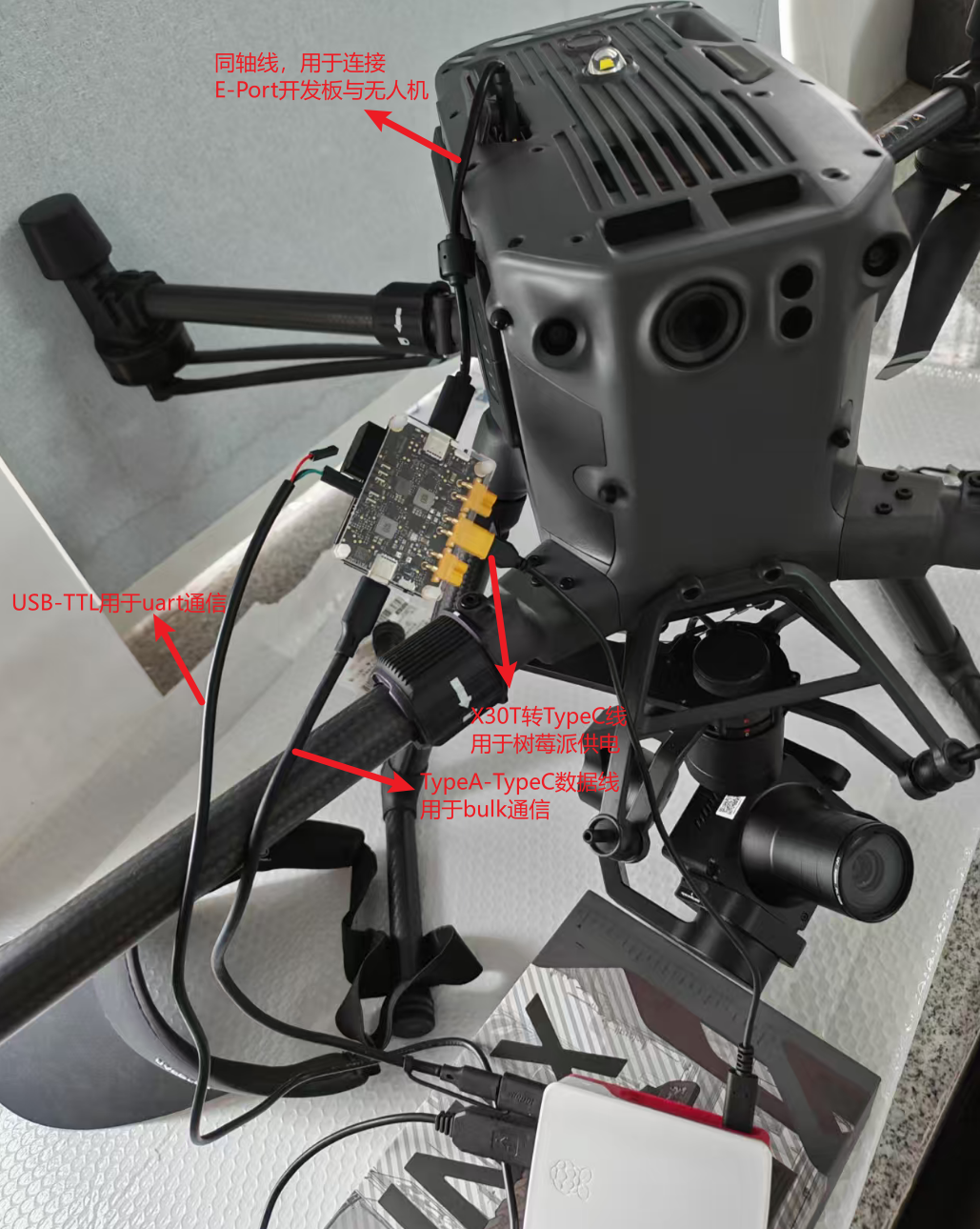 树莓派4B连接大疆M300无人机全网最细教程_m400 psdk3 树莓派4b-CSDN博客