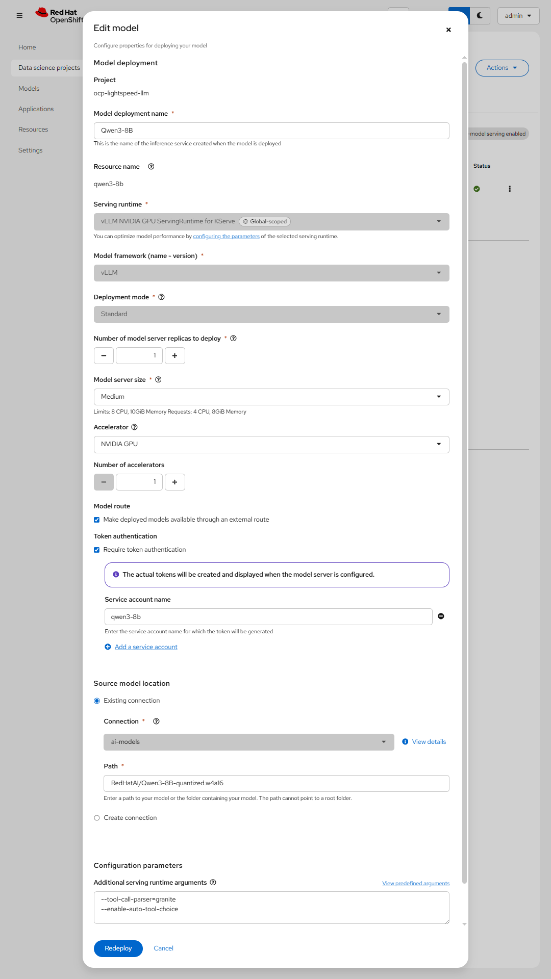 OpenShift - 在本地部署 OpenShift Lightspeed_lightspeed 安装-CSDN博客
