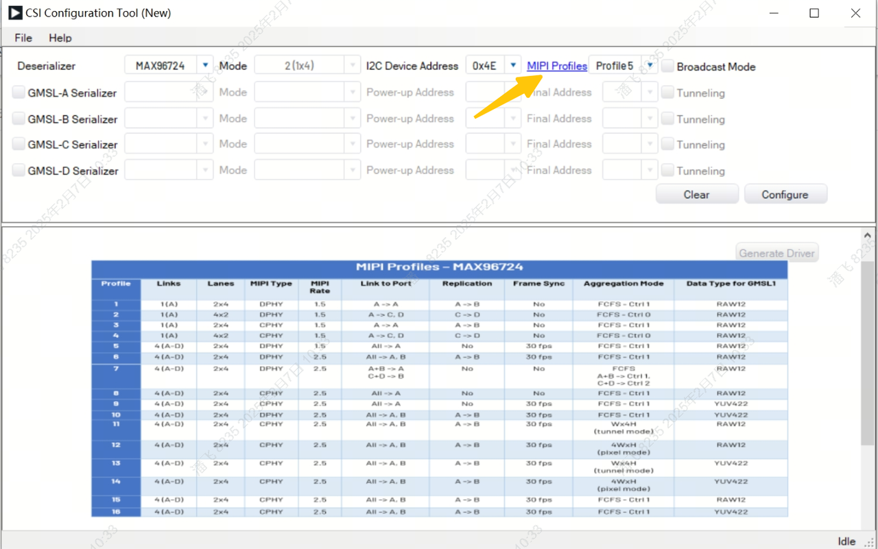 ADI CSI_Configuration_Tool介绍_gmsl serdes gui-CSDN博客