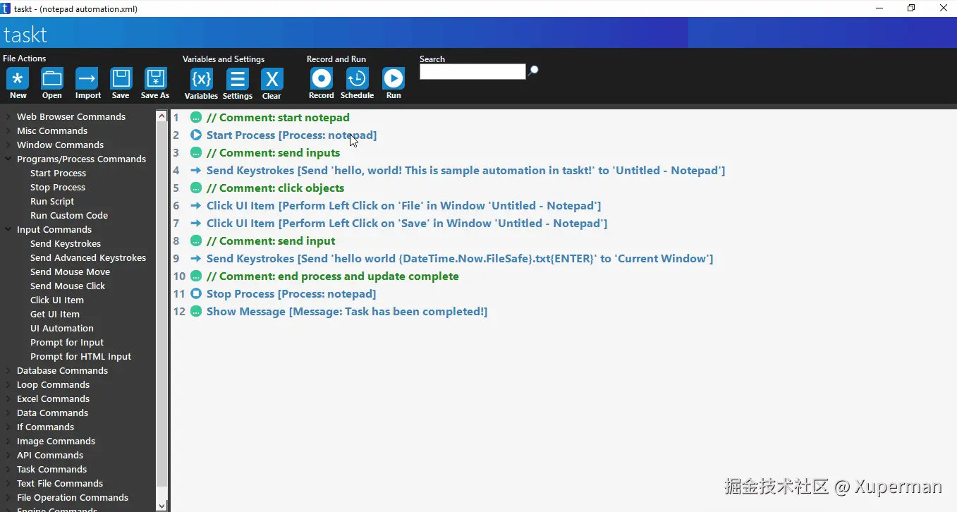5个最佳开源RPA框架之一Taskt介绍-CSDN博客