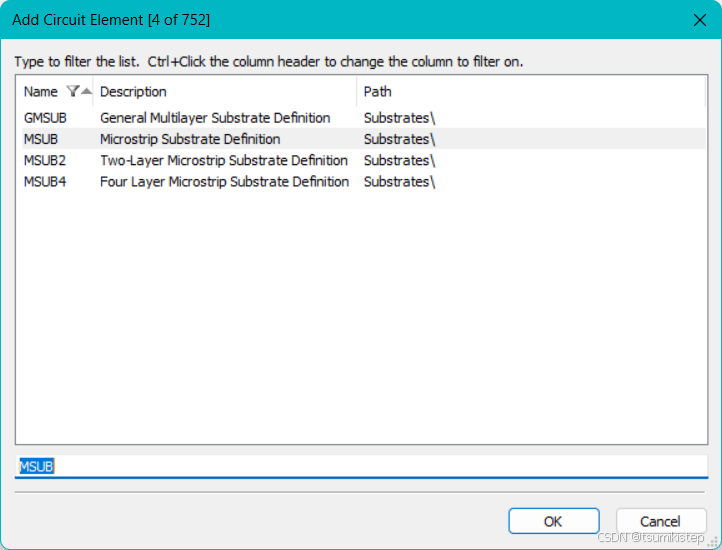 【AWR软件】AWR 快速查找元件器件_awr元器件库-CSDN博客