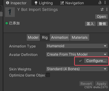 u3d动画系统一【动画基础工作流+Animator视图】_unity3d动画系统-CSDN博客
