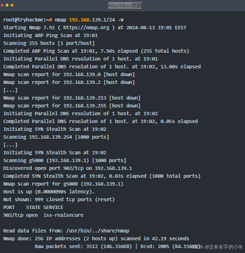 tryhackme-Cyber Security 101-Networking-Nmap: The Basics（Nmap：基础知识）_tryhackme nmap-CSDN博客